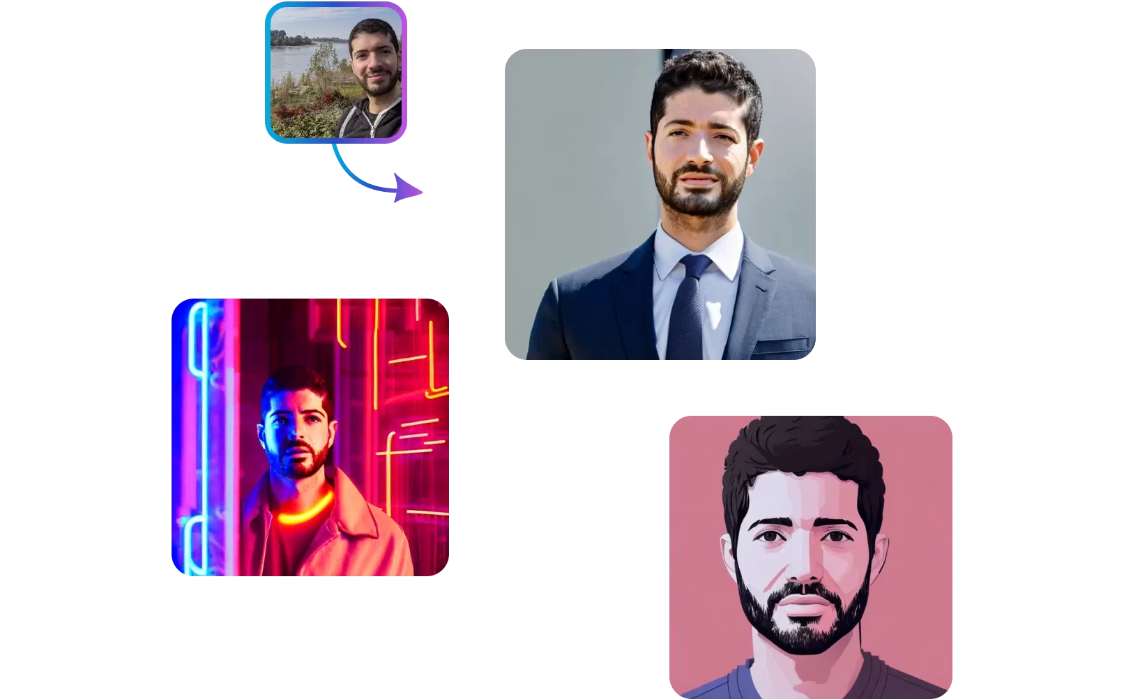 Create AI-generated avatars | The Multiverse AI