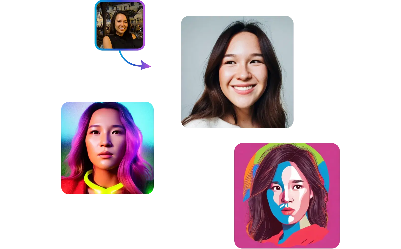 Create AI-generated avatars | The Multiverse AI